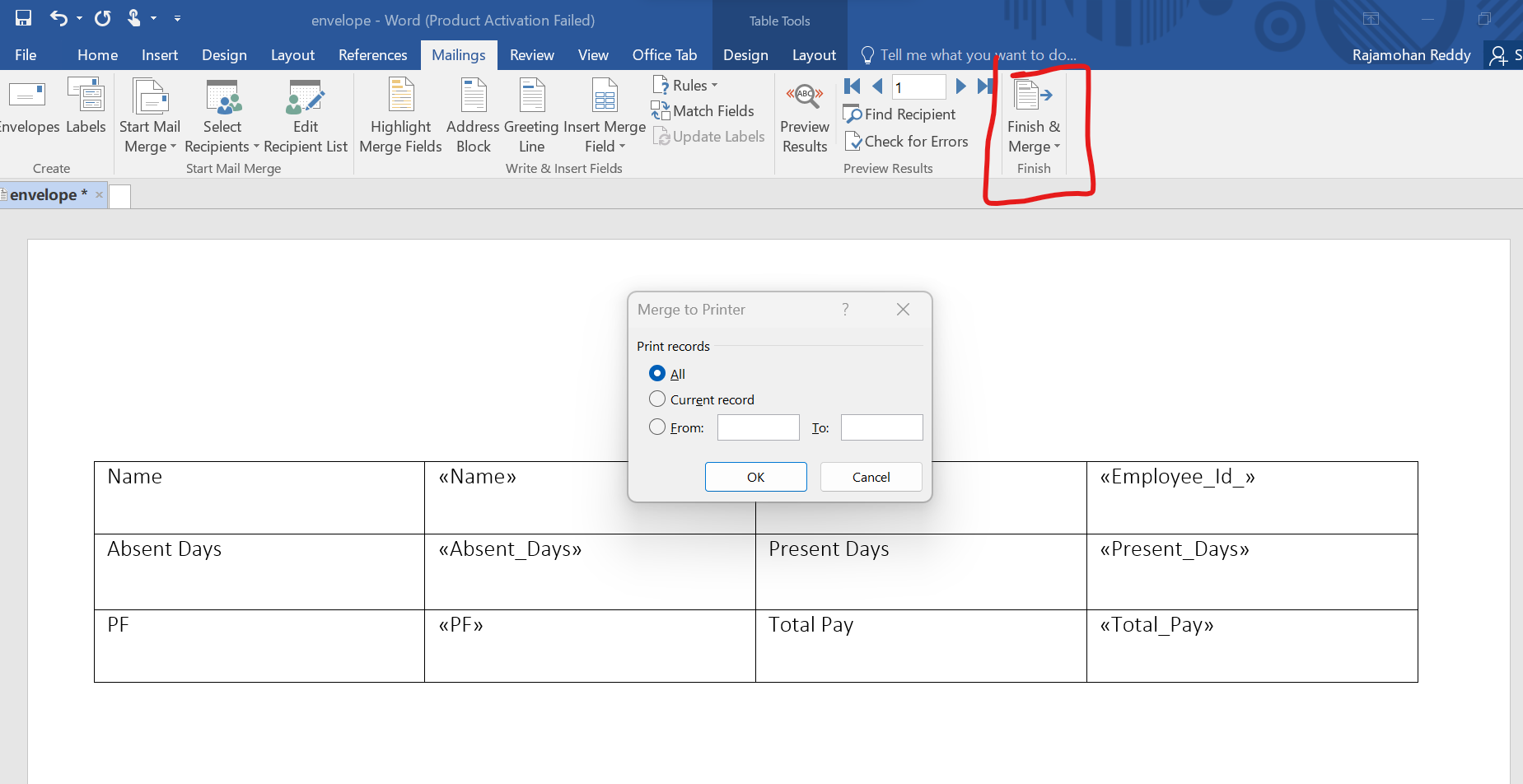 How To Print Envelopes Using Word From Data In Excel Web Grid 